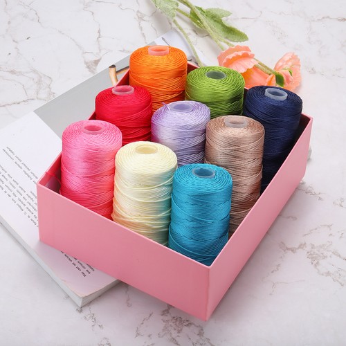 Nylon String Cord 1.5mm x 218Yard Macrame Rope Braided Thread Twine ...