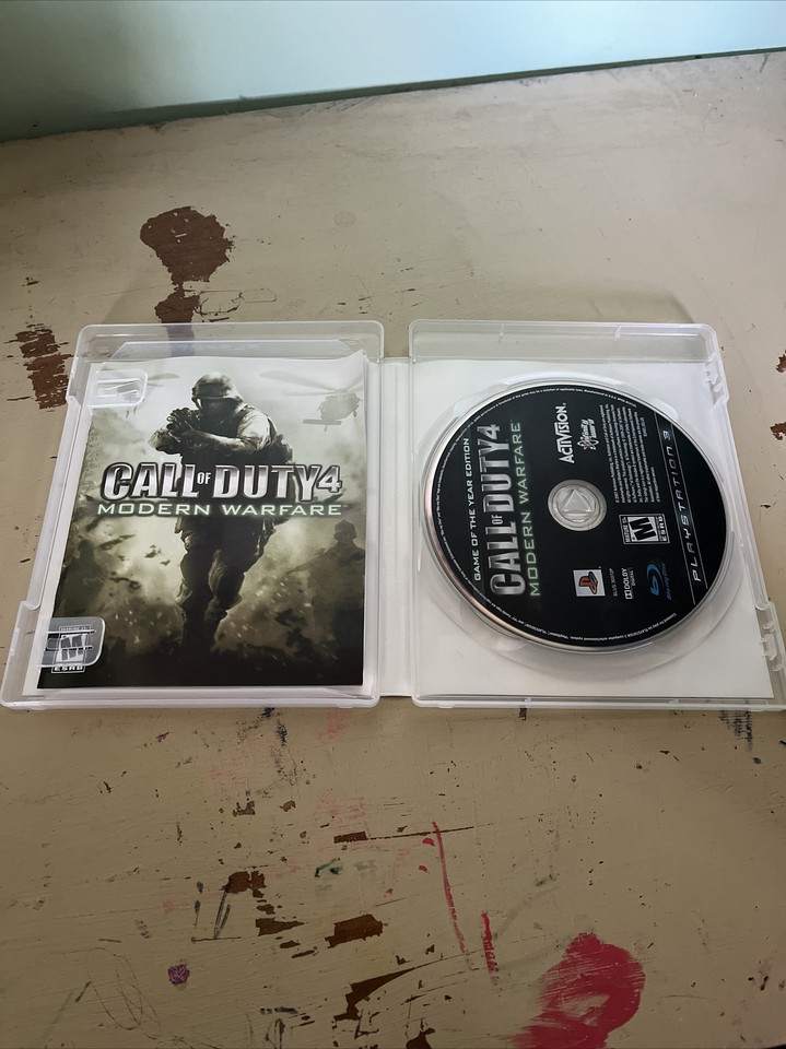 Call of Duty Sony Playstation 3 PS3 Lot: Black Ops MW4 MW3 Tested And ...
