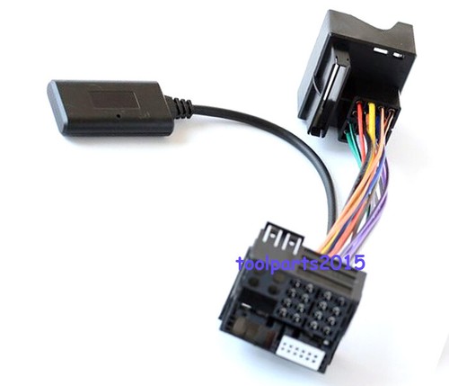 Bluetooth module Radio stereo Aux adaptor Big Plug For BMW E60 04-10 ...