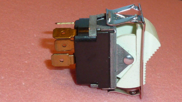 ROCKER SWITCH DOUBLE POLE SINGLE THROW ON-OFF MCGILL 0811-1310 20A 277V ...