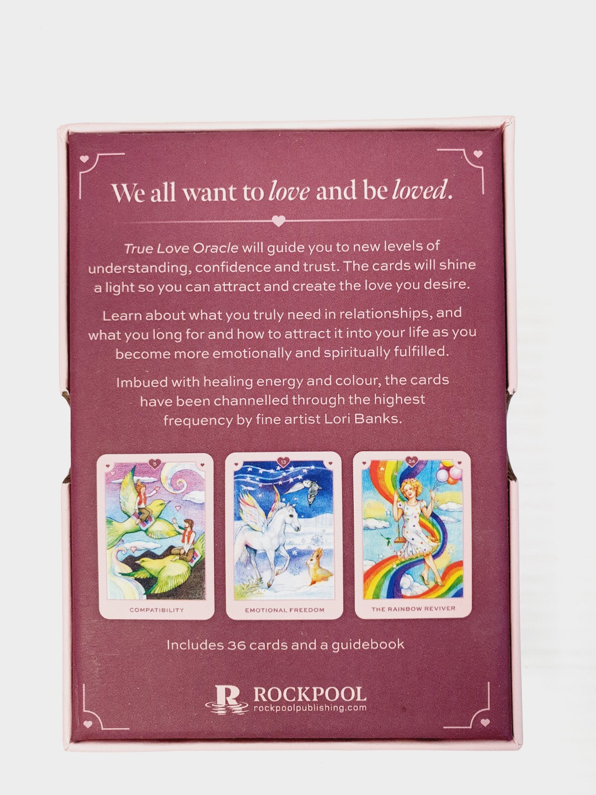 True Love Oracle by BelindaGrace | 36 Card Deck + Guidebook | Tarot ...