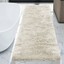 Extra Long Non Slip Shaggy Bath Mat Bathroom Rugs Super Soft Washable ...
