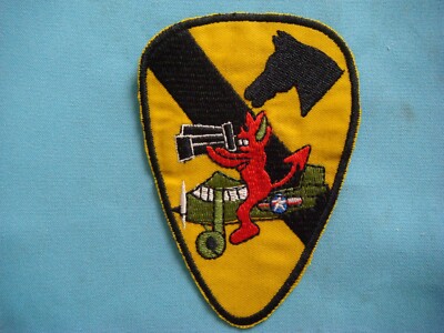 VIETNAM WAR PATCH, US 1st CAVALRY DIVISION -15th AVIATION COMPANY ...