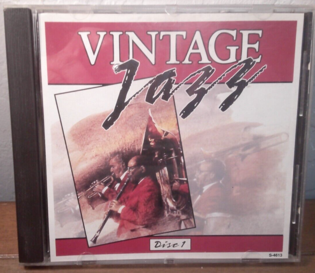 Vintage Jazz! ~Disc 1! ~CD! 9 Tracks ~Various Artists! ~Jazz!~1992 ...