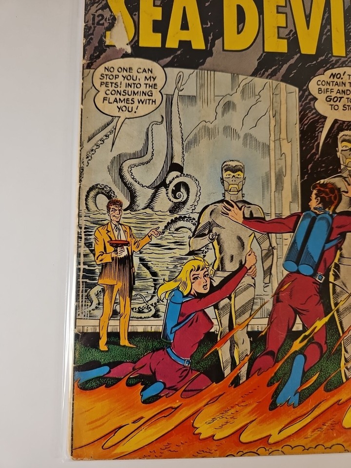 Sea Devils #19 1964 Comic Book "The Sea Devil Reboots" | eBay UK