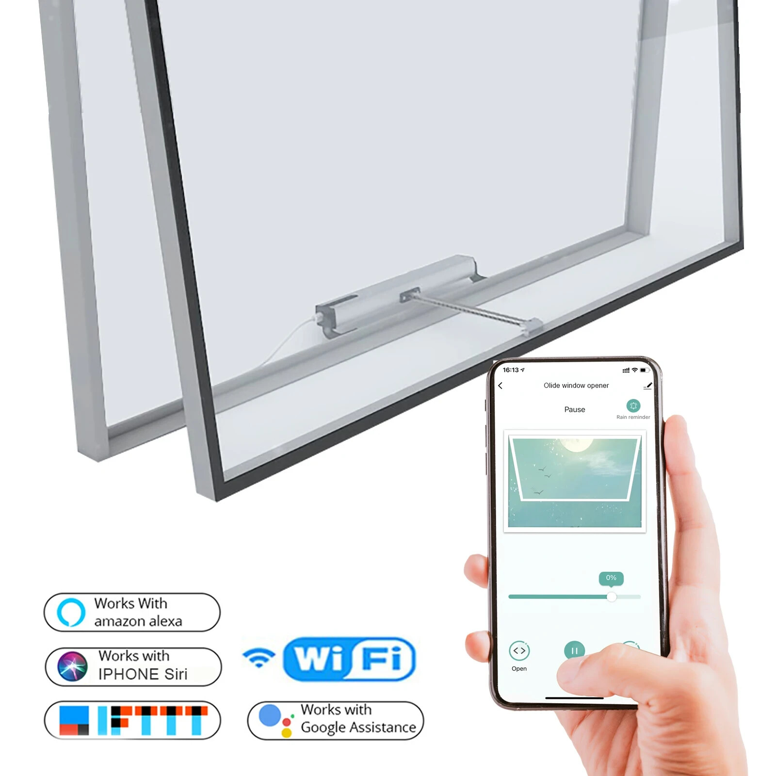 Olide Smart WIFI Automatic Electric Window Opener | eBay