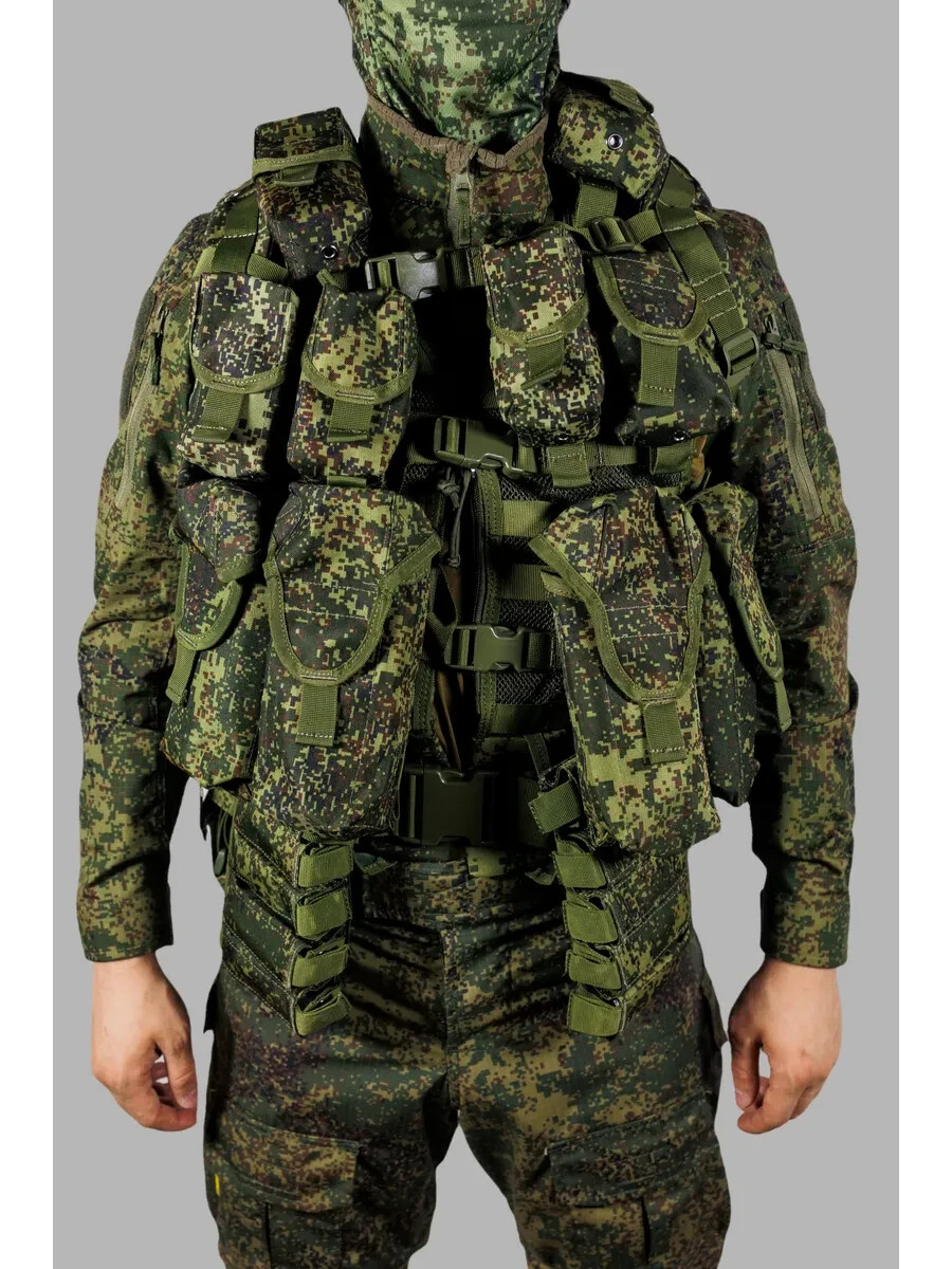 New! Original combat unloading vest 6Sh117 EMR Russian Army 2025 | eBay