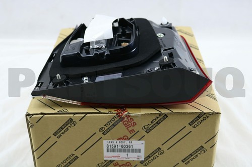 8159160361 Genuine Toyota LENS & BODY RR 81591-60361 | eBay