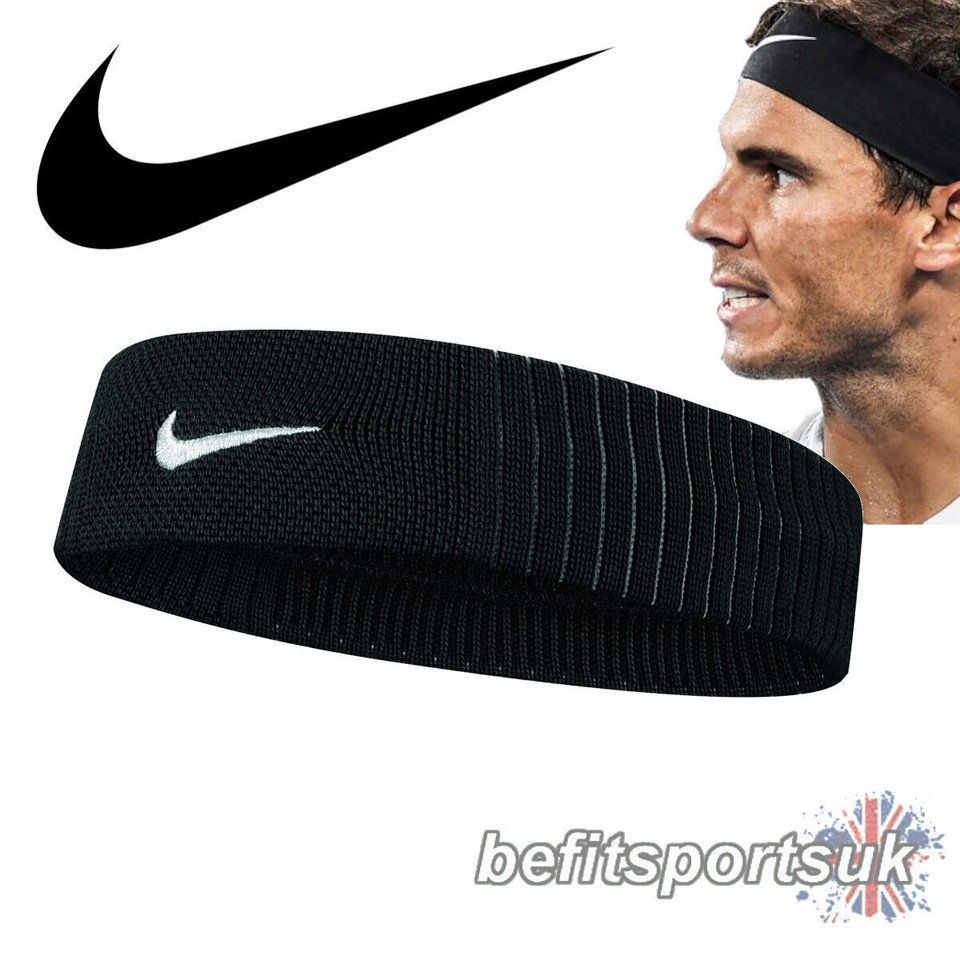 NIKE DRI REVEAL HEADBAND SWEATBAND TENNIS RUNNING TRAINING GYM SPORTS ...