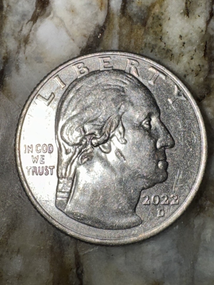 2022-D Maya Angelou Quarter Error | Drooling George, Double Earring ...