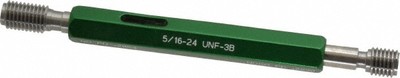 GF Gage 5/16-24, Class 3B, Double End Plug Thread Go/No Go Gage ...