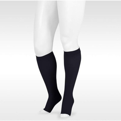 Juzo Dynamic Varin 3511 Knee-High 20-30mmhg Silicone Top Band Open Toe ...