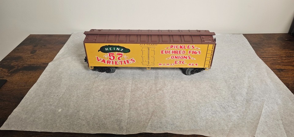 Weaver O Scale Ultra Line Wood side Refrigerator HEINZ 57 Varieties 3 ...