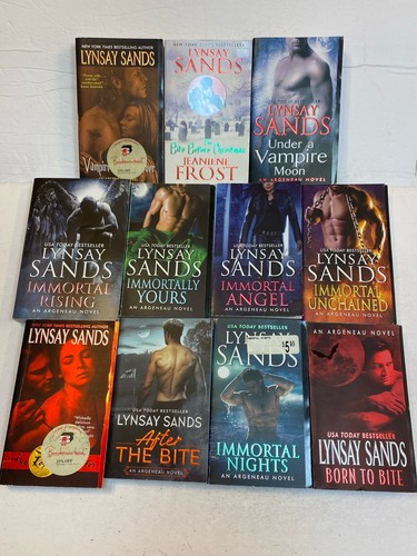 Lynsay Sands Paperback 11 Lot Vampire Forever Rogue Hunter Argeneau ...