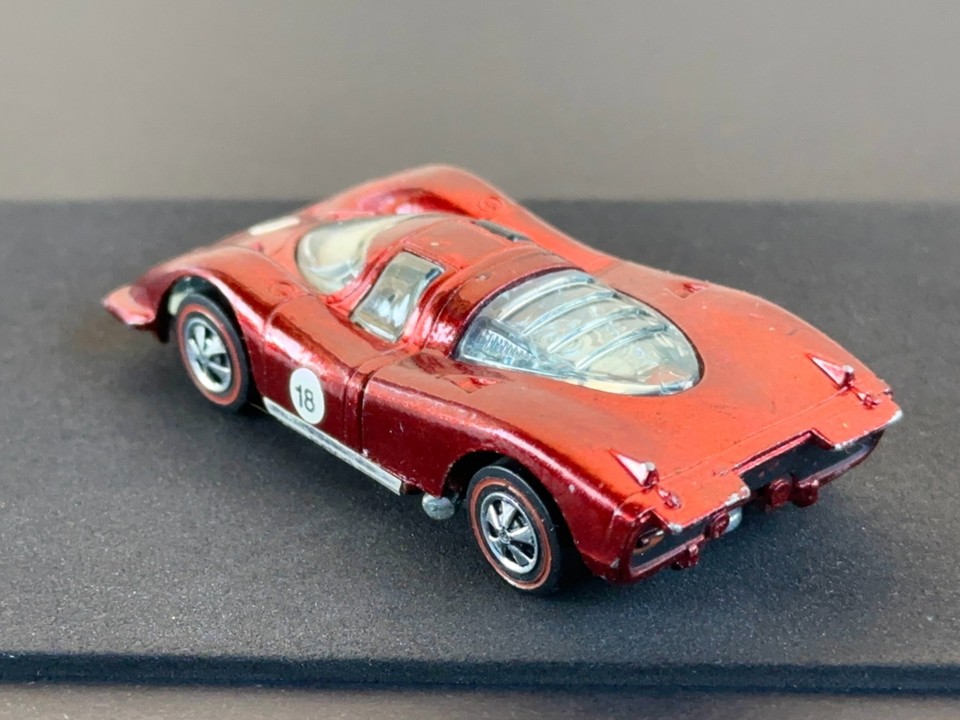 Vintage Hot Wheels Redline 1970 Cherry Red Porsche 917 US - SUPER! No ...