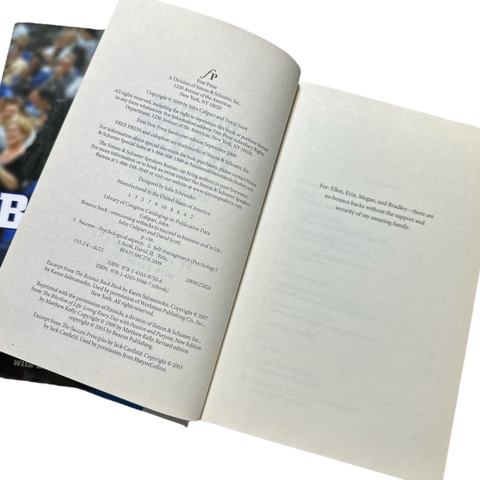 John Calipari Signed Autograph “Bounce Back” Book! UK & AK HOF ...