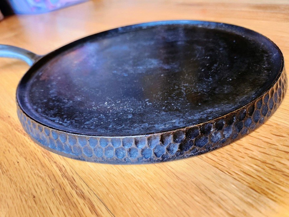 Chicago Hardware Foundry CHF Hand Hammered 999 Comal Griddle Skillet | eBay