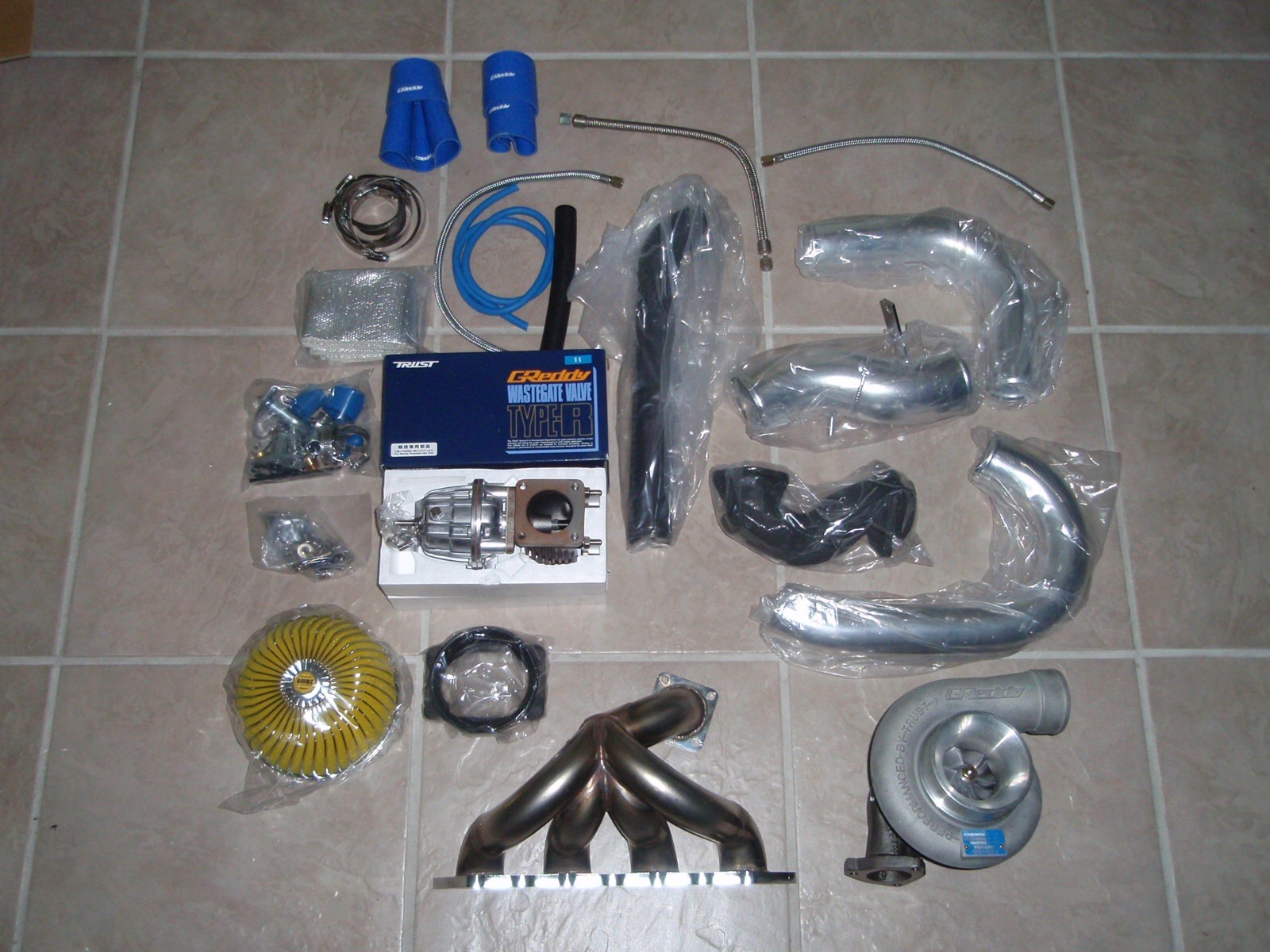 GREDDY TRUST T67/25G TURBO KIT EVO 7 8 9 4G63 11530028 INTERCOOLER ...