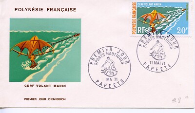 FRENCH POLYNESIA 1971 Water Sports FDC1479 | eBay