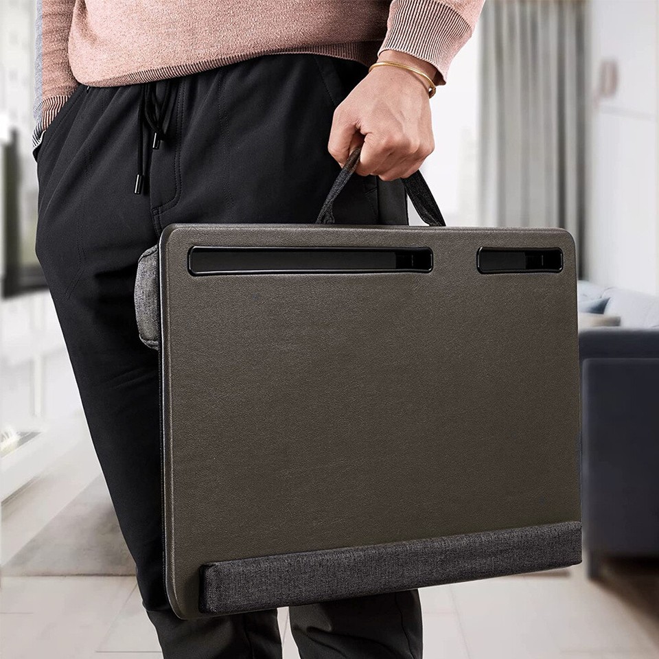 Lap Cushioned Desk Knee Laptop Notebook Tray Portable Computer Tablet ...