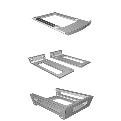 1U Rack Mount Bracket for Raspberry Pi 4 Fits 6 Units with PoE Server ...