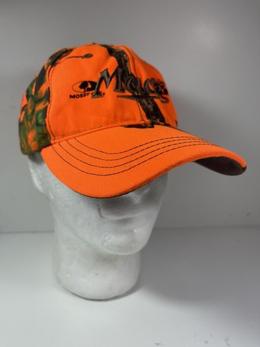 Mossy Oak MACK BULLDOG Outdoors Men's Hunting Fishing Camouflage Orange ...