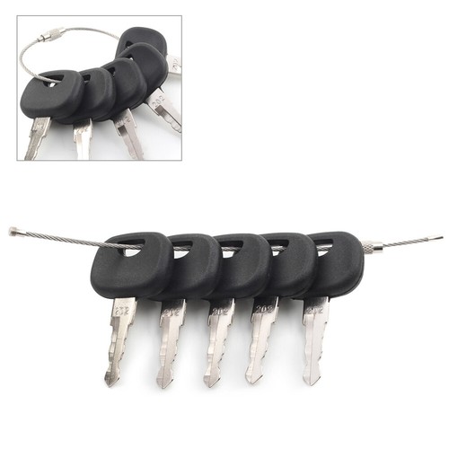 202 Ignition Keys 5 PCS For Volvo Wheel Loader For John Deere Heavy ...