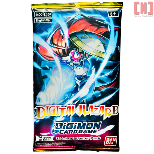 Digimon Card Game: Digital Hazard (EX-02) Sealed Booster Pack | eBay