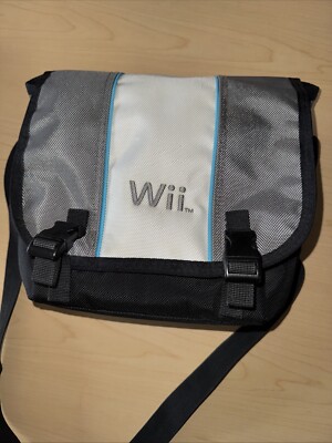 Official Nintendo Wii Console Travel Storage Carry Case Messenger ...