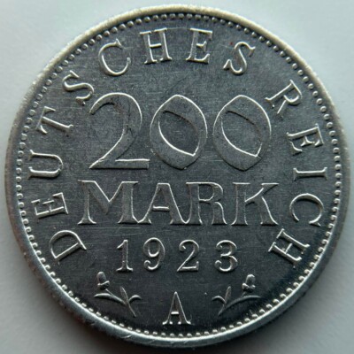 Germany 200 mark 1923 A | eBay