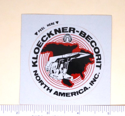 Coal Mining Sticker Kloeck er Becorit North America Inc | eBay