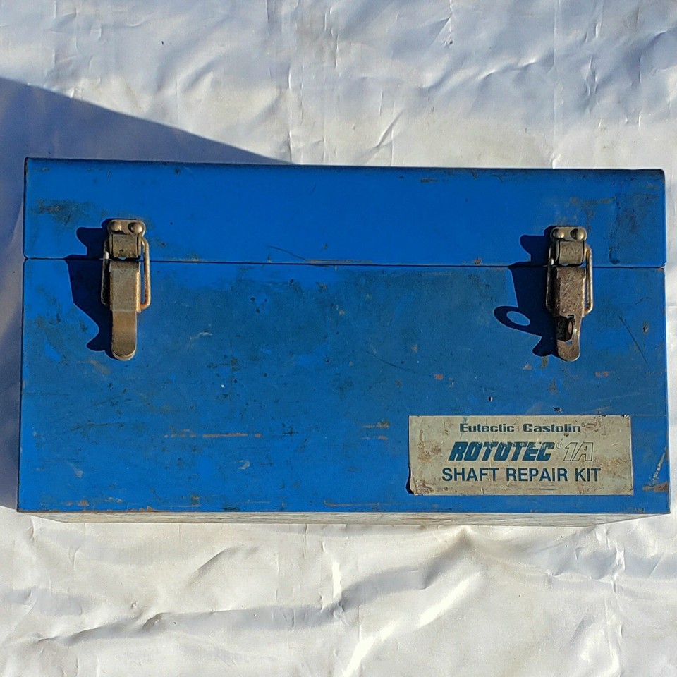 Eutectec Castolin Rototec 1 Spray Welding Shaft Repair Kit Hard Facing ...