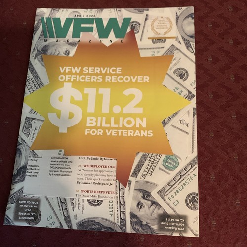 VFW Magazine April 2023 Issue Label Cut Out | eBay