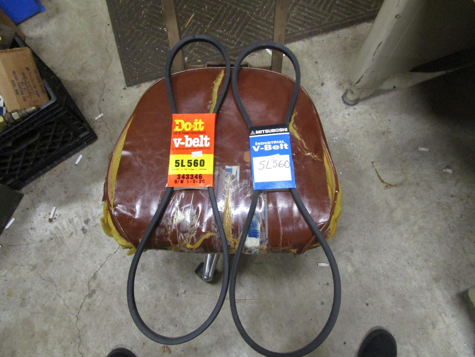 (2) NOS 5L560 V-Belts 5/8" Wide X 56" Long BLOW OUT PRICE | eBay