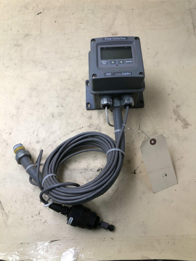 ATI Q45 Hydrogen Peroxide Meter 115VAC 0-50PSIG 32-122°F | eBay