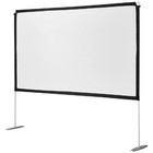 Onn 100" Portable Indoor/Outdoor 16:9 Theater Projection Screen ...