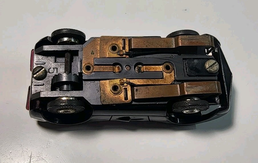 Aurora Flamethrower Thunderjet Black McLaren Elva HO Slot Car Lighted T ...