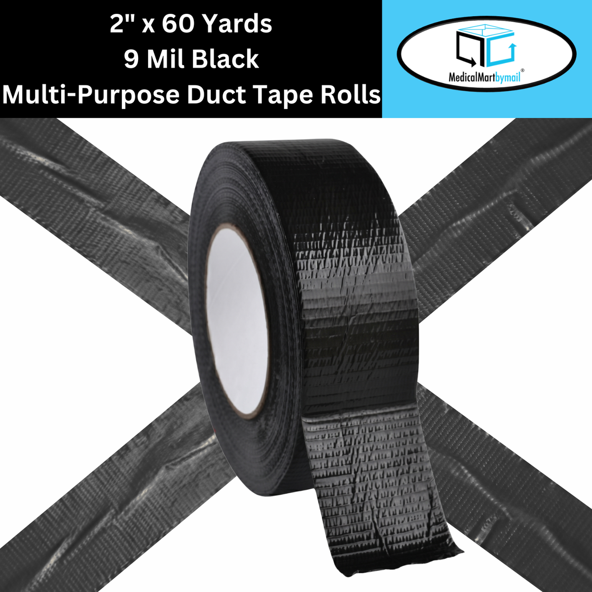 Strong Black Adhesive Tape