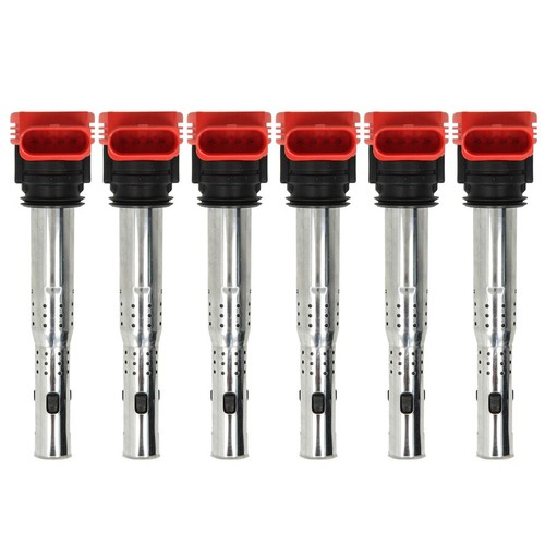NGK ignition coil U5014 x6 for Audi 3.0T Supercharged EA837 CAJA CAKA ...