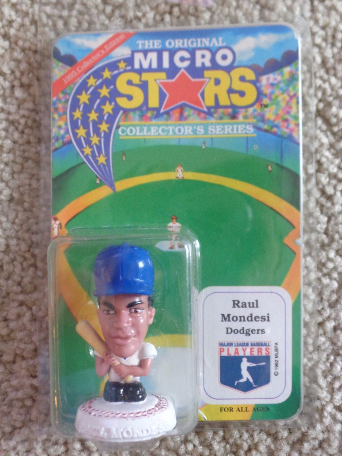 1995 MLB Micro Stars Collector Series Raul Mondesi Los Angeles Dodgers ...