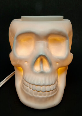 Scentsy Bonehead Skull Full Size Wax Scent Warmer Halloween | eBay