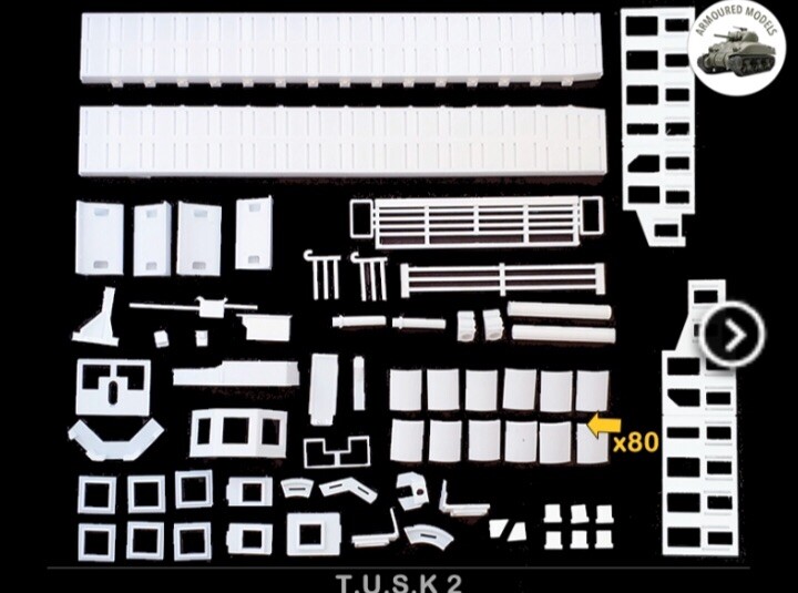 1/16 Abrams M1 Tusk 2 Armour Kit | eBay