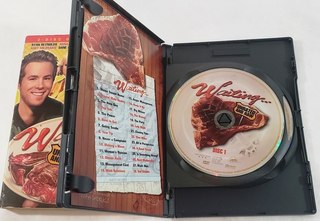 Waiting... (DVD, 2006, 2-Disc Deluxe Edition, Unrated and Raw - Full ...