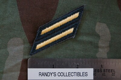 US Army Enlisted Male Service Stripes (2) 6 Years Sew on Dress Greens ...
