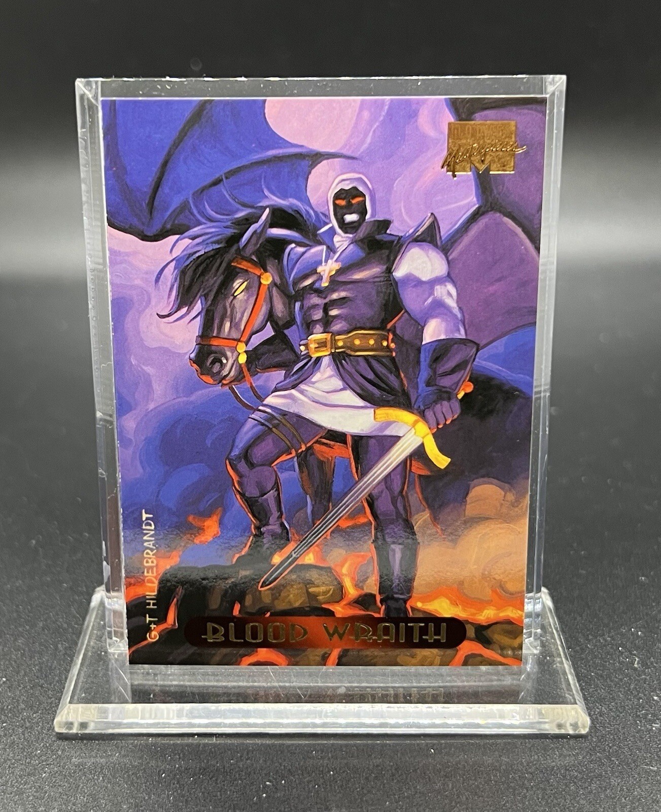 MARVEL MASTERPIECES #14 BLOOD WRAITH 1994 TRADING CARD FLEER | eBay