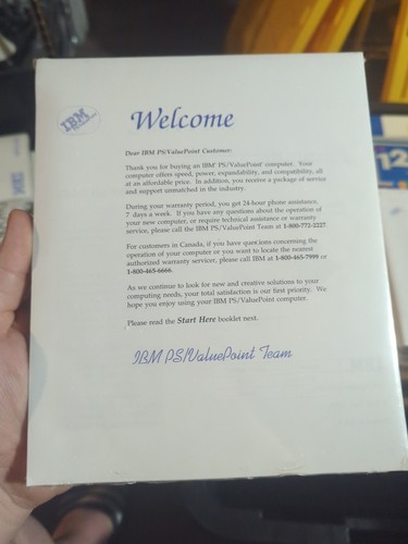 IBM PS/Valuepoint Computers Manual User Guides 2 Books And Disks Nos Sealed | eBay