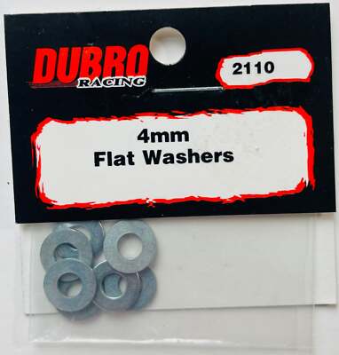 Du-Bro 4mm Flat Washers #2110 | eBay
