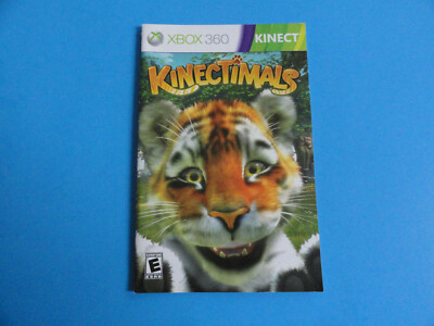 XBOX 360 KINECTIMALS INSTRUCTION MANUAL ***NO GAME DISC INCLUDED*** | eBay
