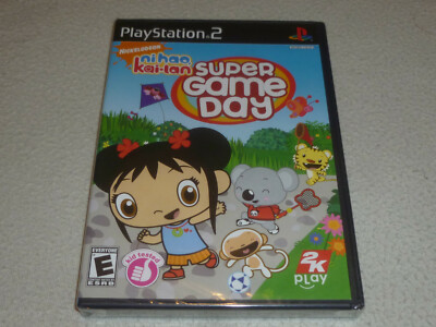 NICKELODEON NEW FACTORY SEALED PLAYSTATION 2 SUPER GAME DAY NIHAO KAI ...