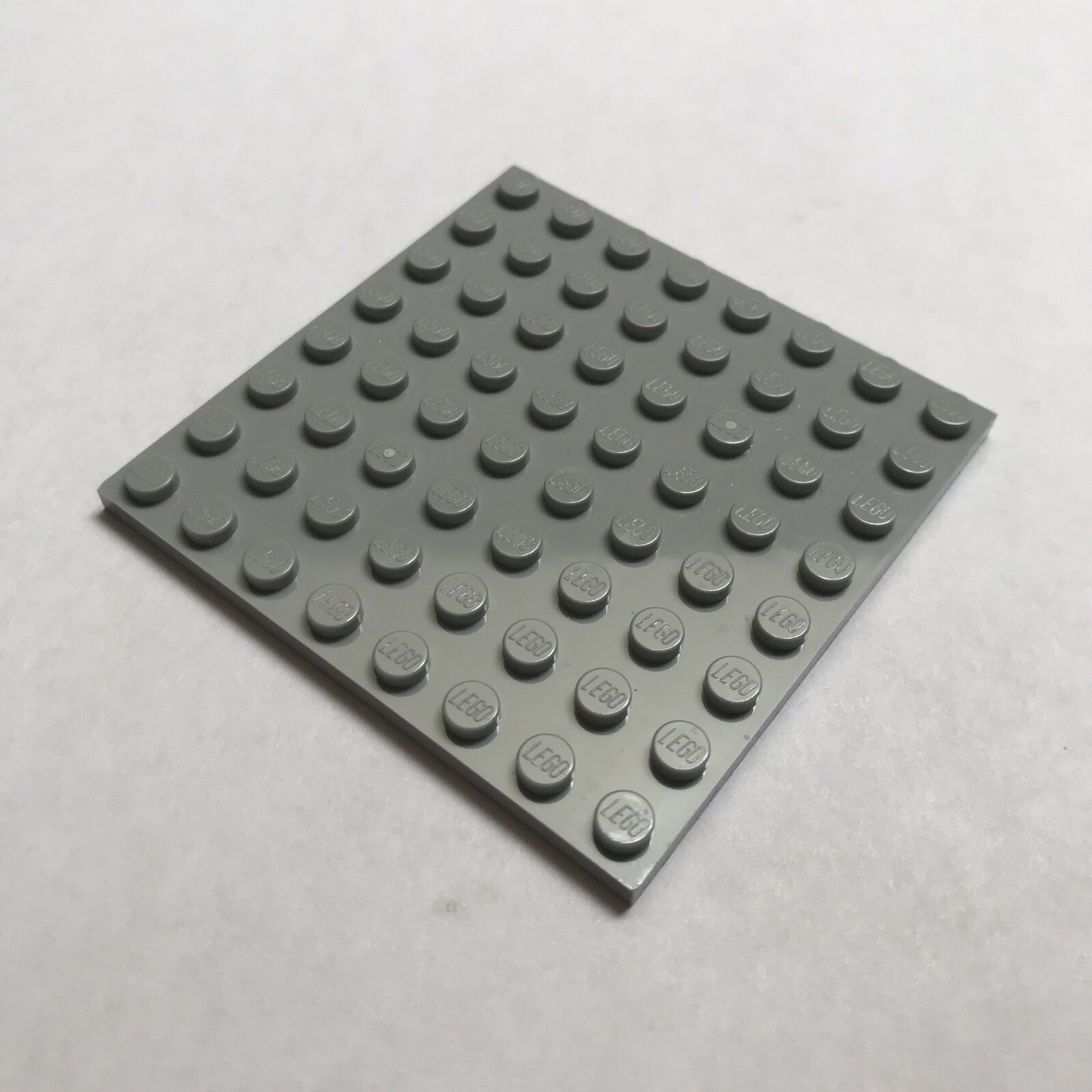 LEGO Bricks Light Gray 8x8 “Studs” Plate | eBay